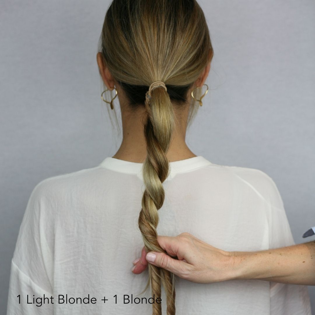 Easy Updo Twisting & Braiding Ponytail Extensions for All Hair Types ...